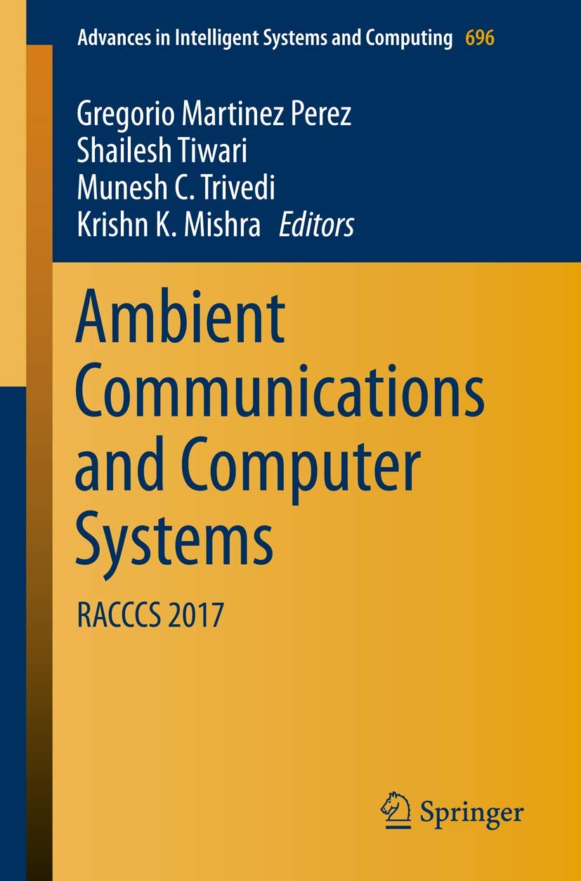 Amazon.com: Ambient Communications and Computer Systems: RACCCS 2017 ...