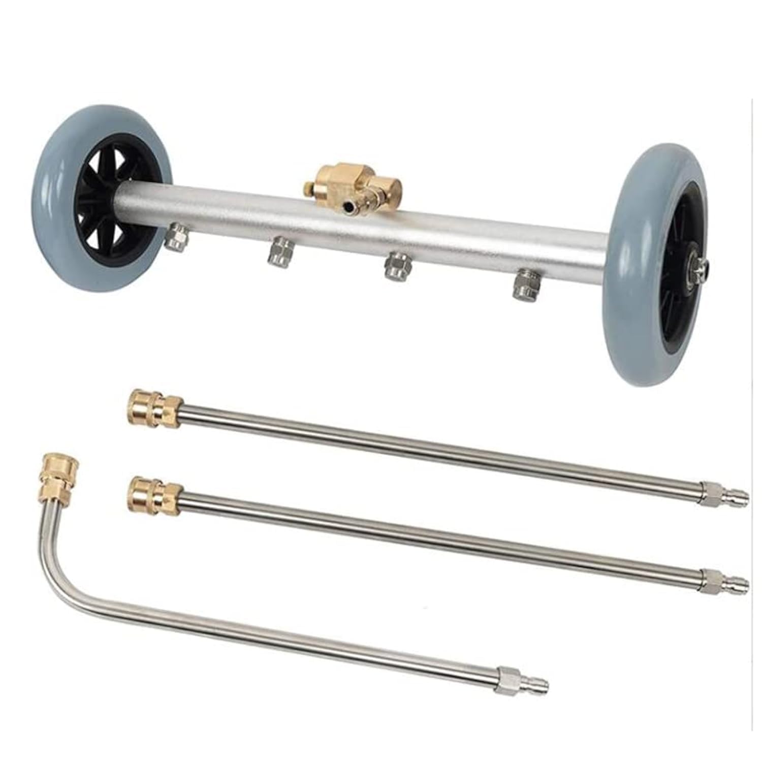 Aim Tools 16 Inch Pressure Washer Undercarriage Cleaner, Dual Purpose ...