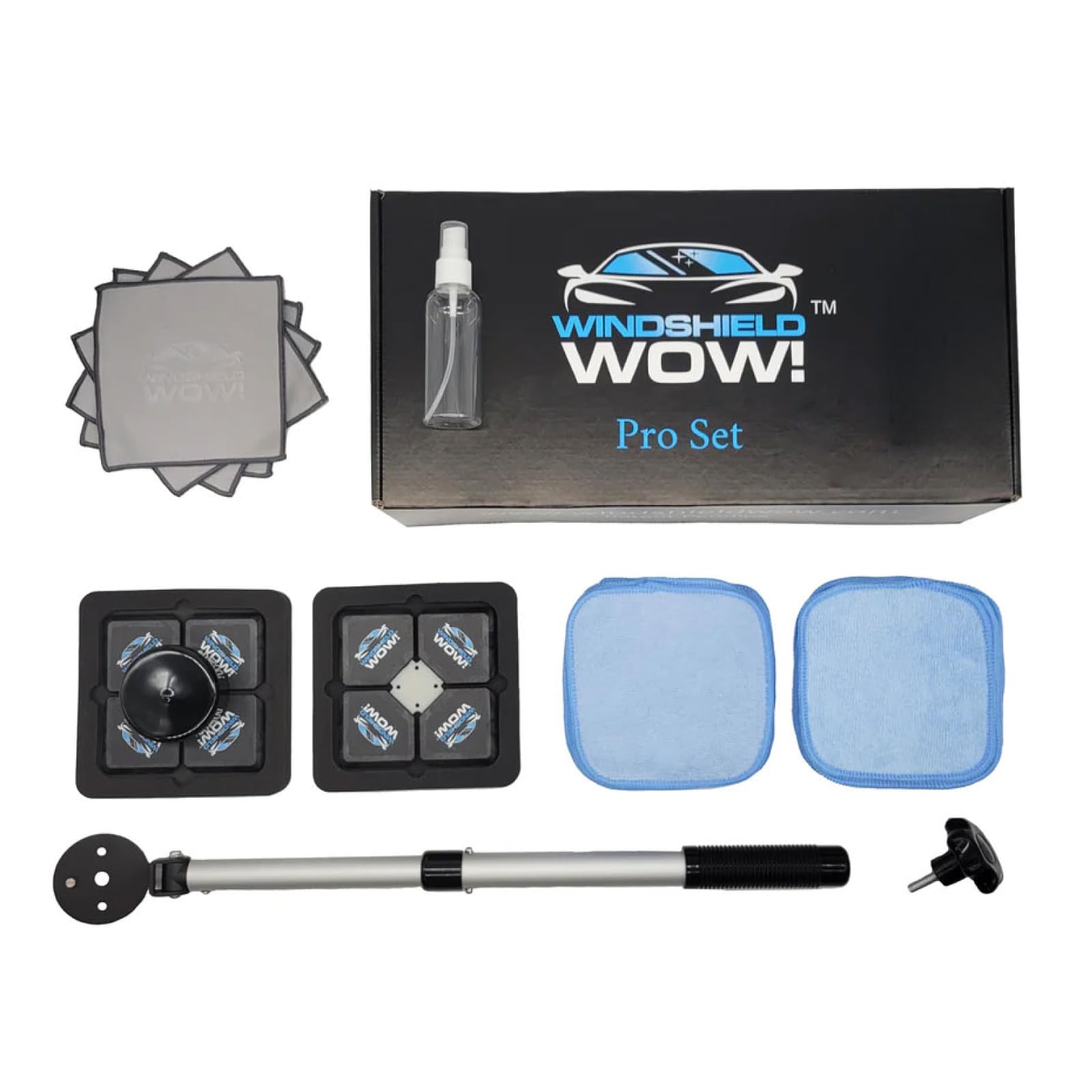 Amazon | ウィンドウシールド ワオ！(WINDSHIELD WOW!) プロセット フロントガラス清掃 リアガラス清掃 強力マグネット ...