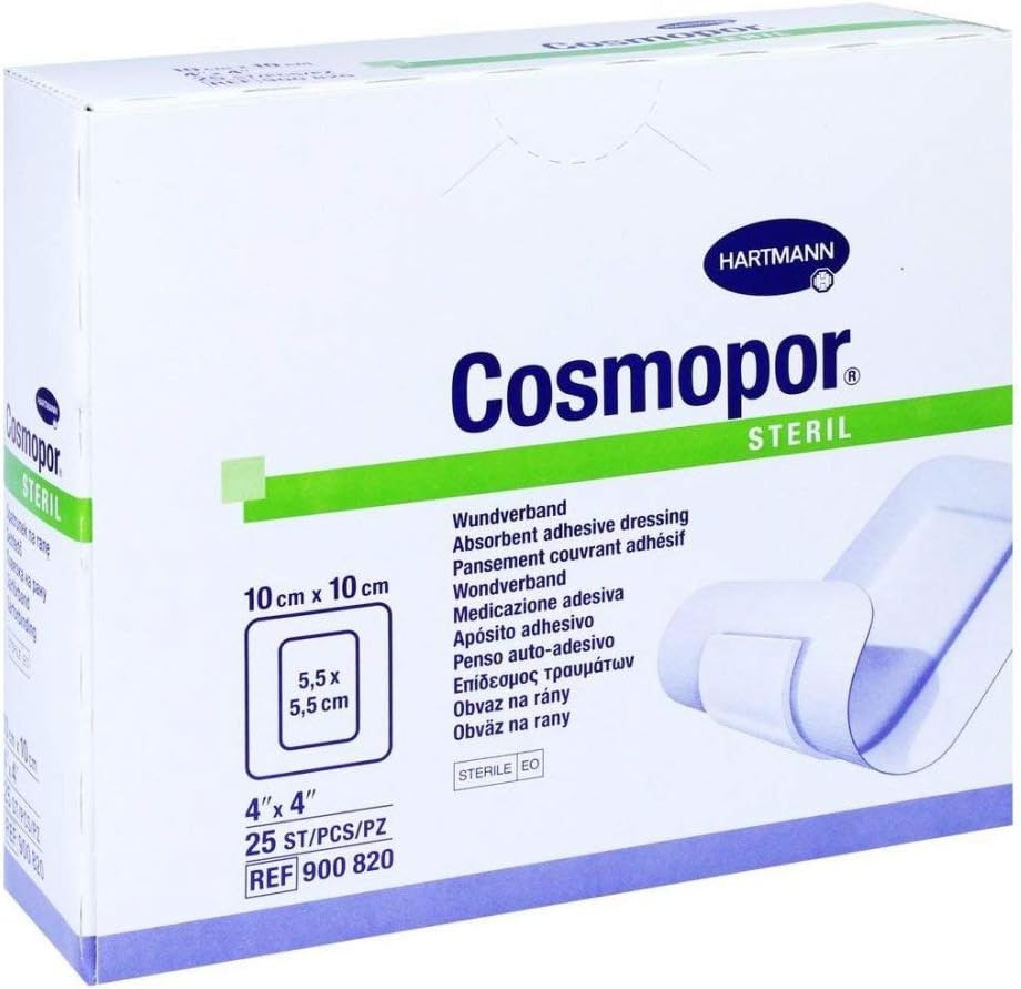 Amazon.com: Cosmopor Pflaster steril 8x10cm 900806/1, 25 St [Badartikel ...