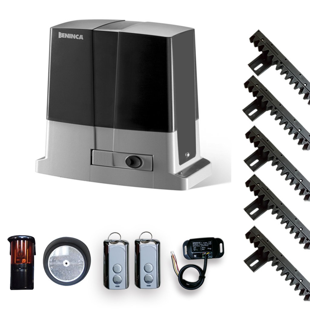 Buy Gate Opener Beninca Bull 424R, Receiver, 2 Remote Control, 5 Rack ...