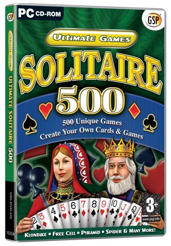 Amazon.com: Ultimate Solitaire 500 (PC) by Avanquest Software : Everything Else