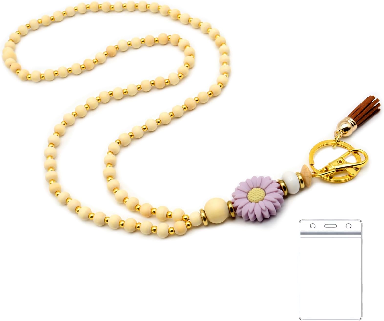 Amazon.com: Liohoen Lanyards for Id Badges Women,Cute Teacher Lanyard ...