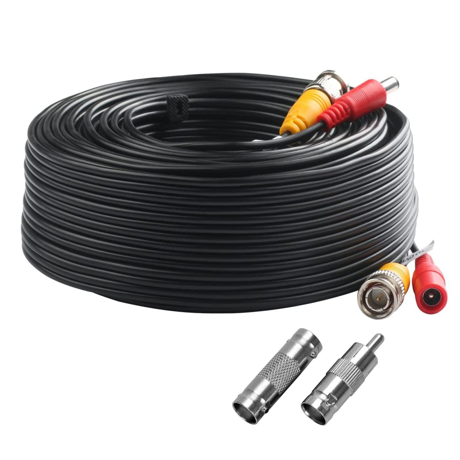 Amazon.com : 100ft/30M All-in-One BNC Video Power Cables, BNC Extension ...