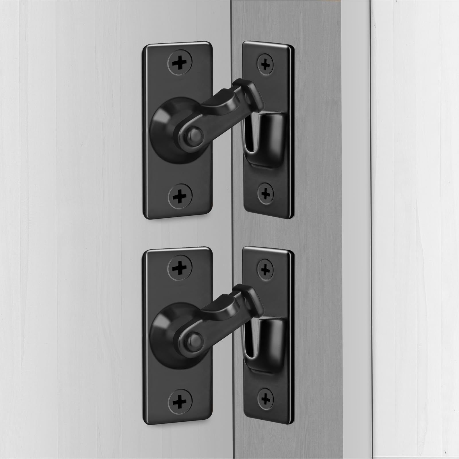 Snapklik.com : KOVOSCH 2 Pack Screen Door Latch 90 Degree