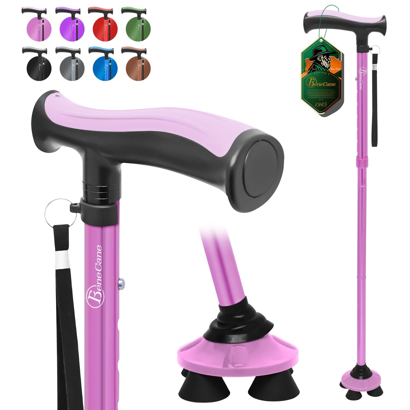 Buy BeneCane Walking Cane for Men & Women Walking Stick for Seniors ...