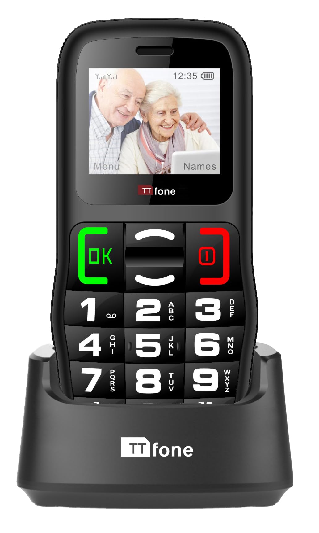 Buy TTfoneTT220 Big Button Mobile Phone for the Elderly with Emergency ...