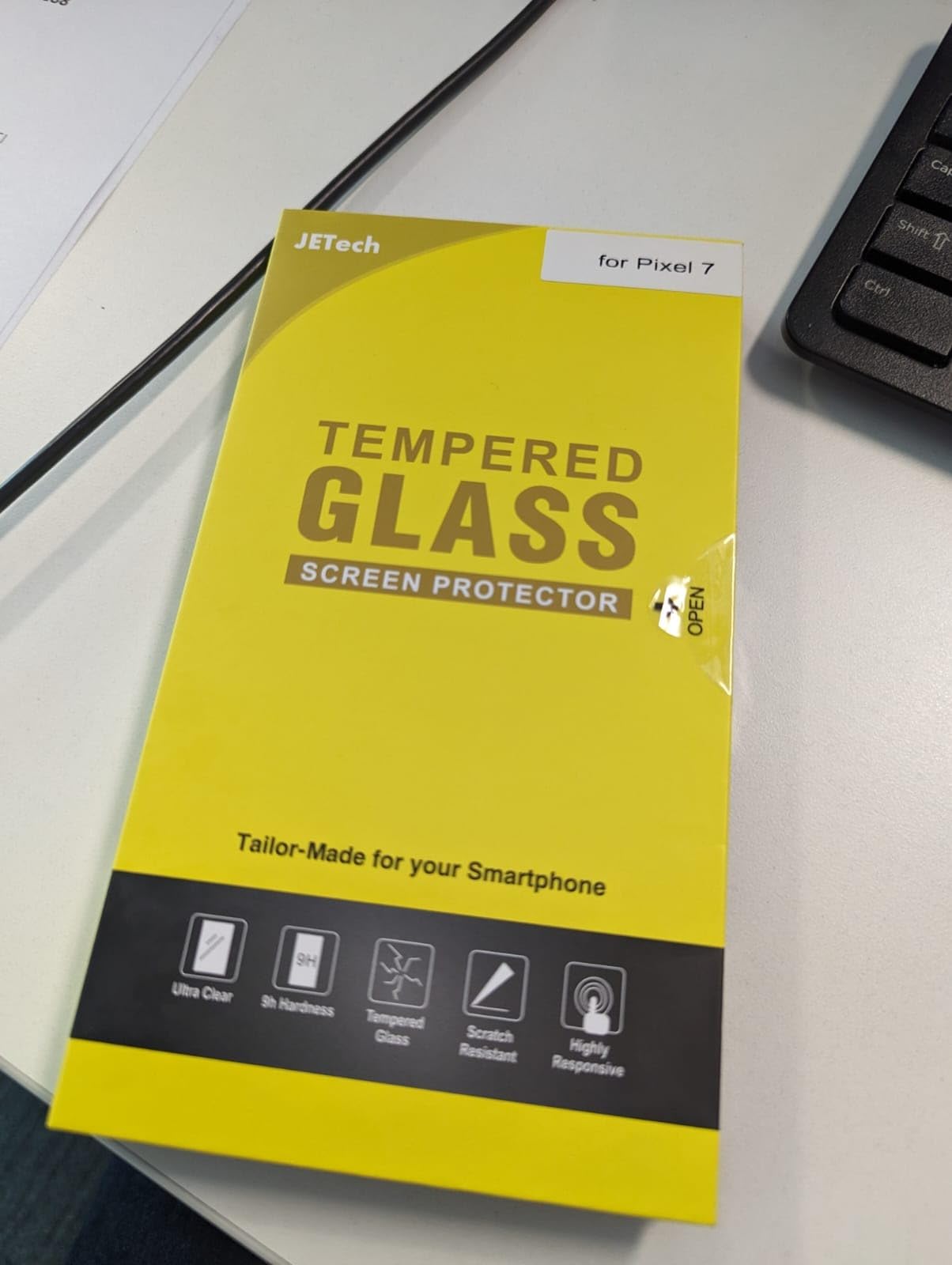 JETech Screen Protector for Google Pixel 7 with Camera Lens Protector ...