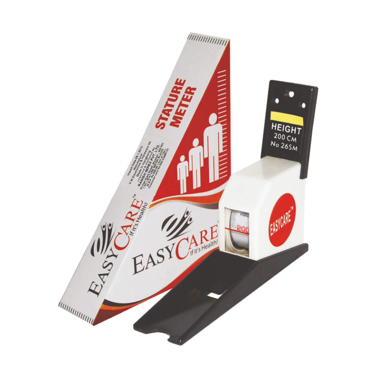 Buy EasyCare EC1080 Wall ed Manual Stature Meter Height Measuring Scale ...