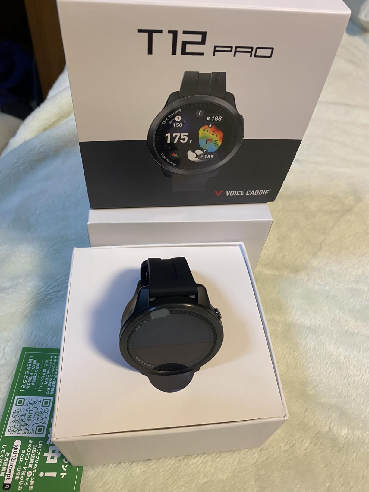 Amazon.co.jp: [Voice Caddie] T12PRO ゴルフナビ 時計型 テンポ練習モード ショット&パット自動認識 高低差 ...