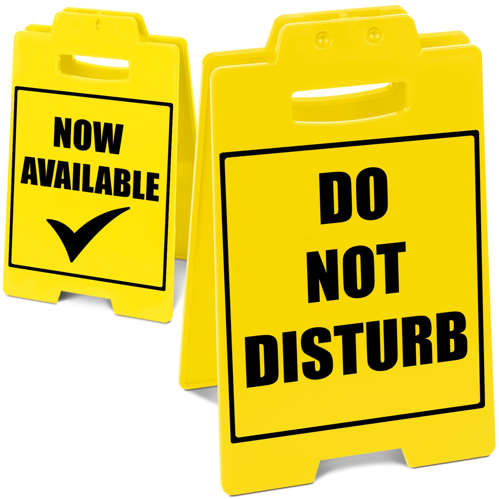 Amazon.com: Office Desk Sign | "DO NOT DISTURB" & "NOW AVAILABLE ...