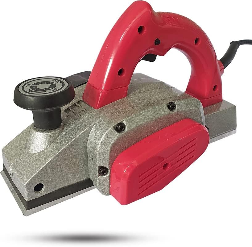 DUMDAAR Electric Wood Planer RED 82mm Professional working Machine with ...