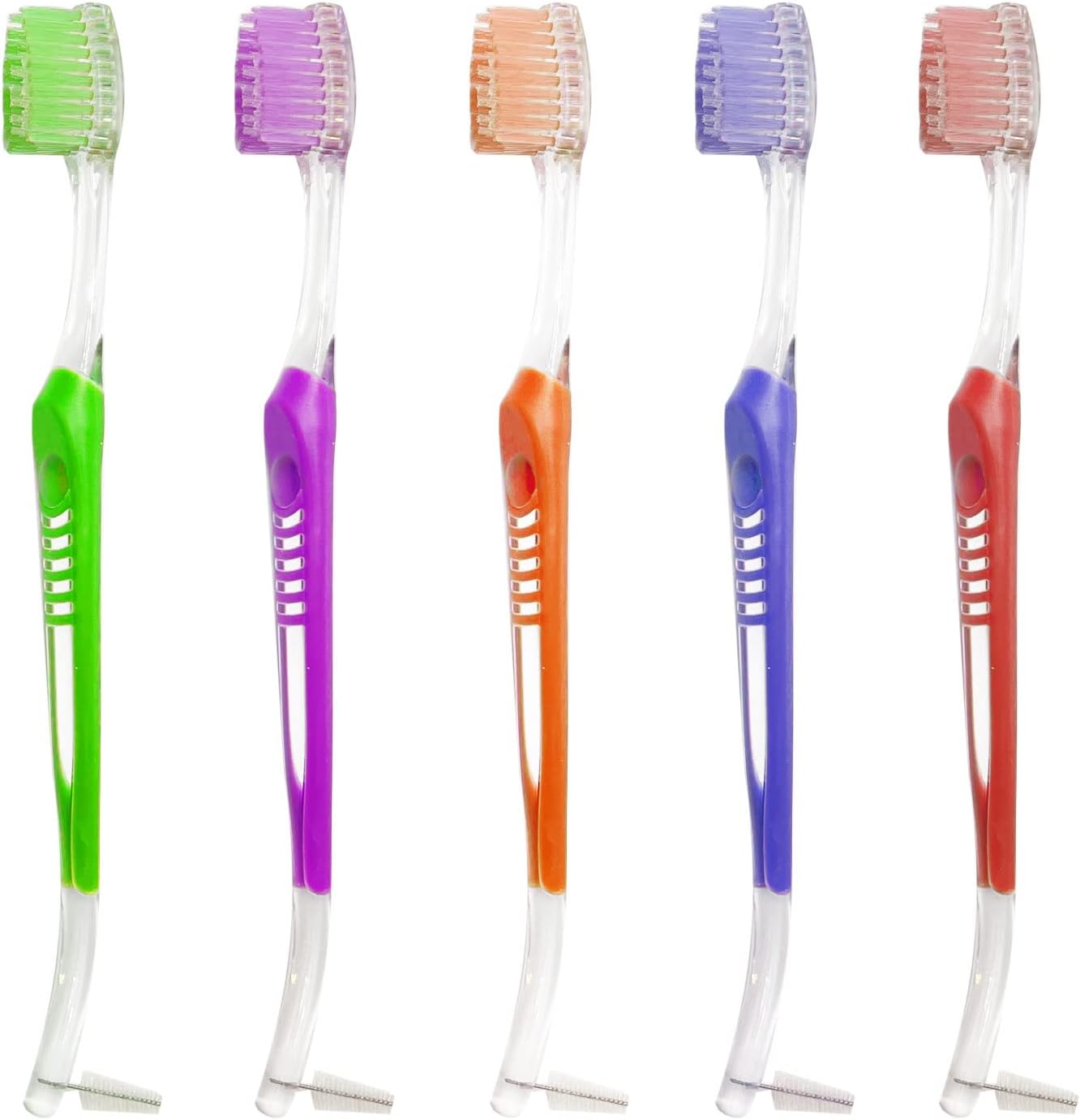 Amazon.com : Orthodontic Toothbrush Double Ended Ortho Toothbrush V ...