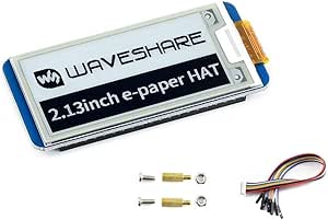 waveshare 2.13inch E-Paper Display HAT V4 Version 250x122 Resolution 3 ...