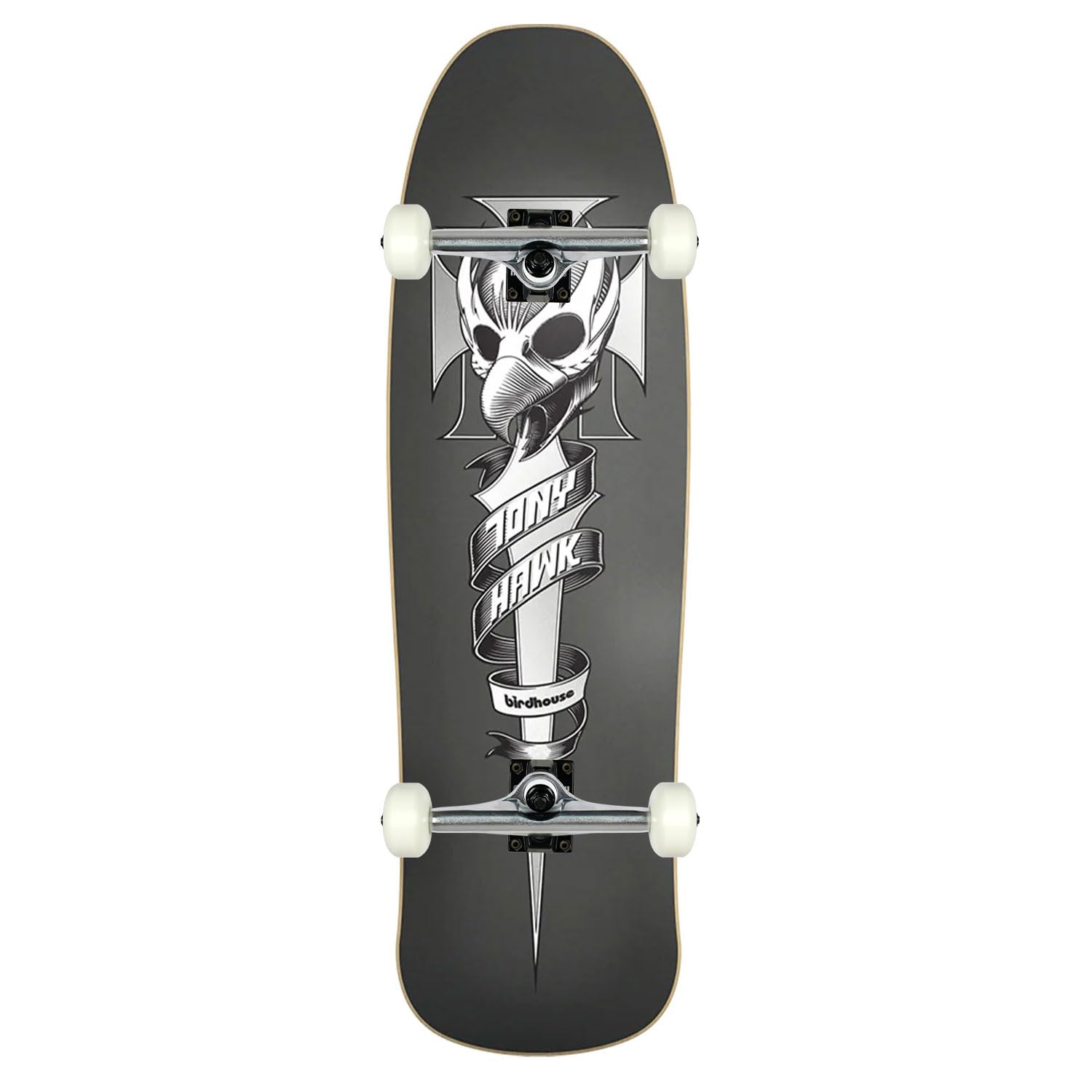 Amazon.com : Birdhouse Skateboard Assembly Tony Hawk Crest 9.75"" x 32. ...