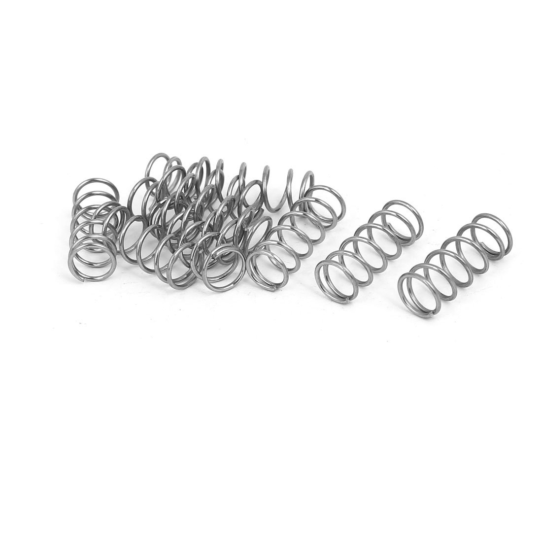 uxcell Compression Spring,304 Stainless Steel,8mm OD,0.8mm Wire Size ...