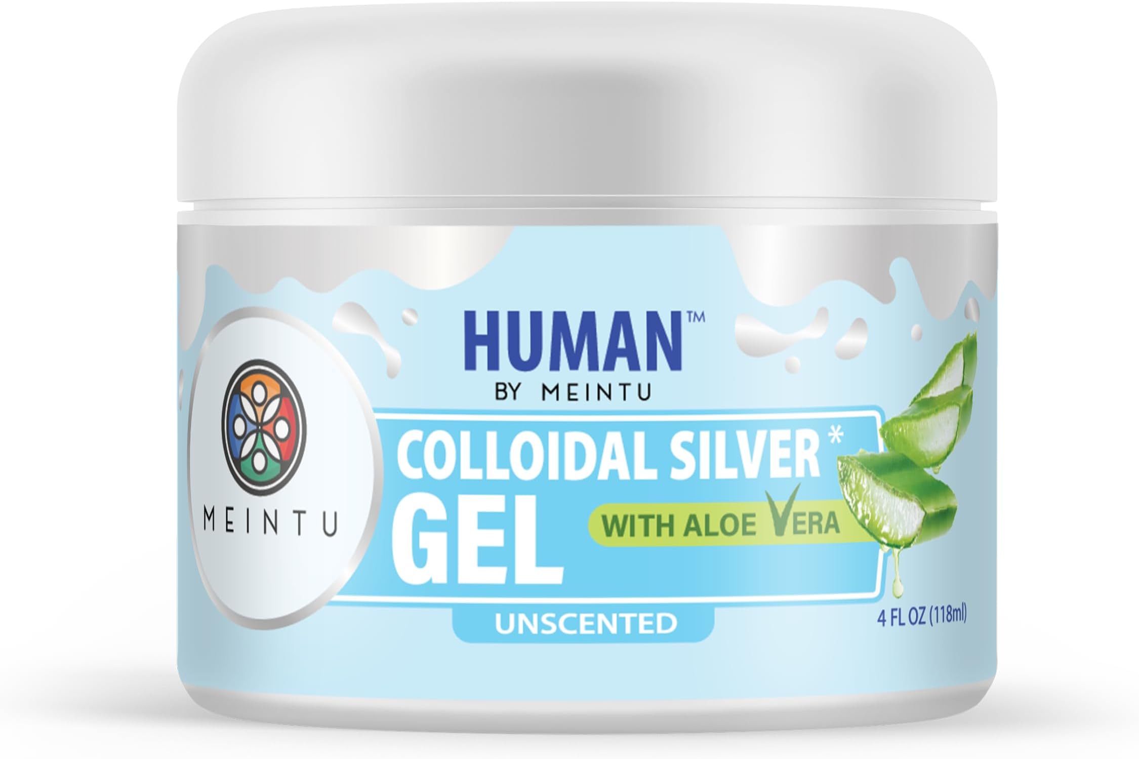 Amazon.com: Superior Colloidal Silver Gel Big 4 oz. Jar Made with ...