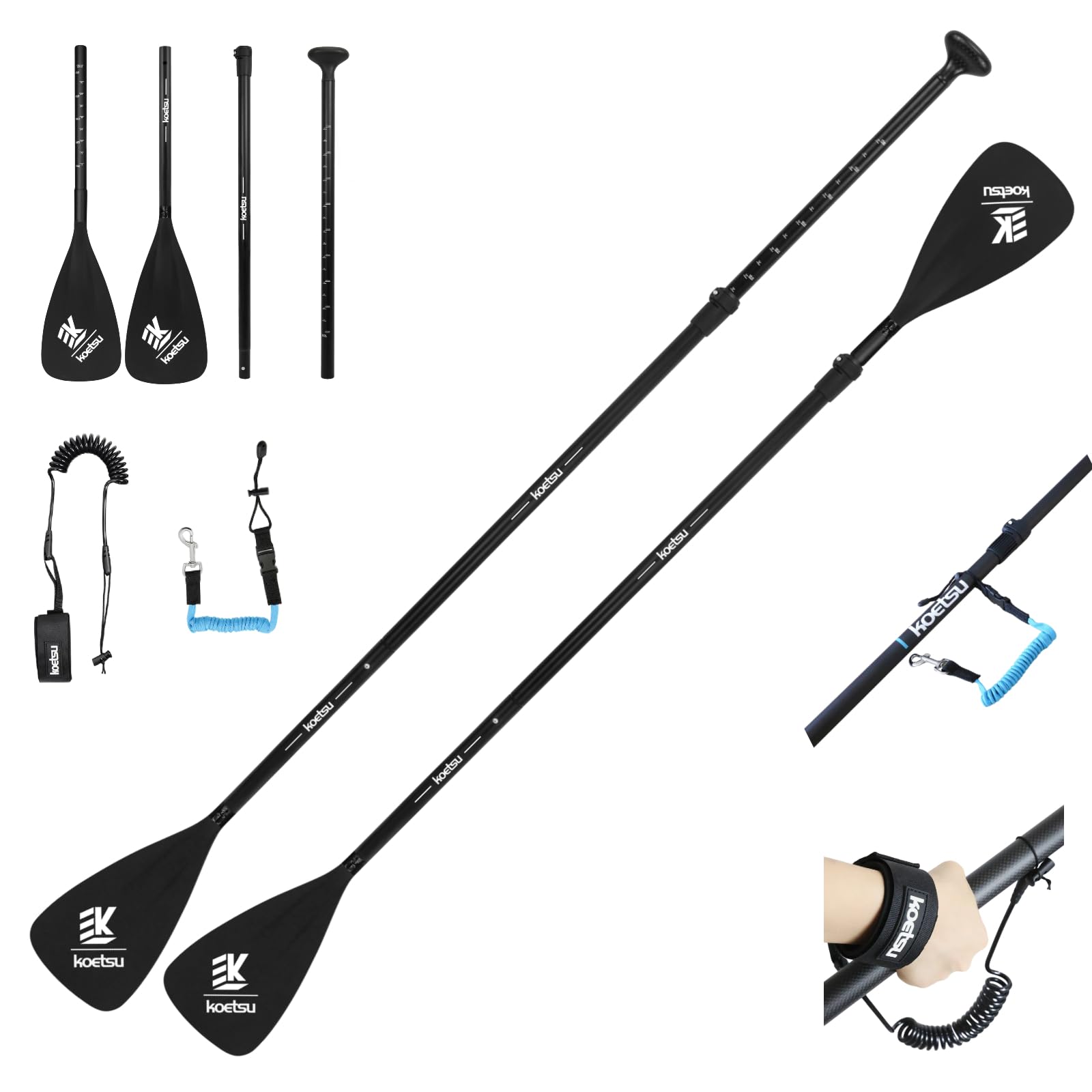 ALLWILLWELL Oars Kayak Paddle/SUP Paddle Dual-Purpose Paddle ...