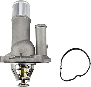 Amazon.com: Car thermostat Aluminum Engine Thermostat Housing Water ...