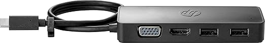 Amazon.in: Buy HP 7PJ38AA USB-C Travel Hub G2 Hub with HDMI VGA and USB ...