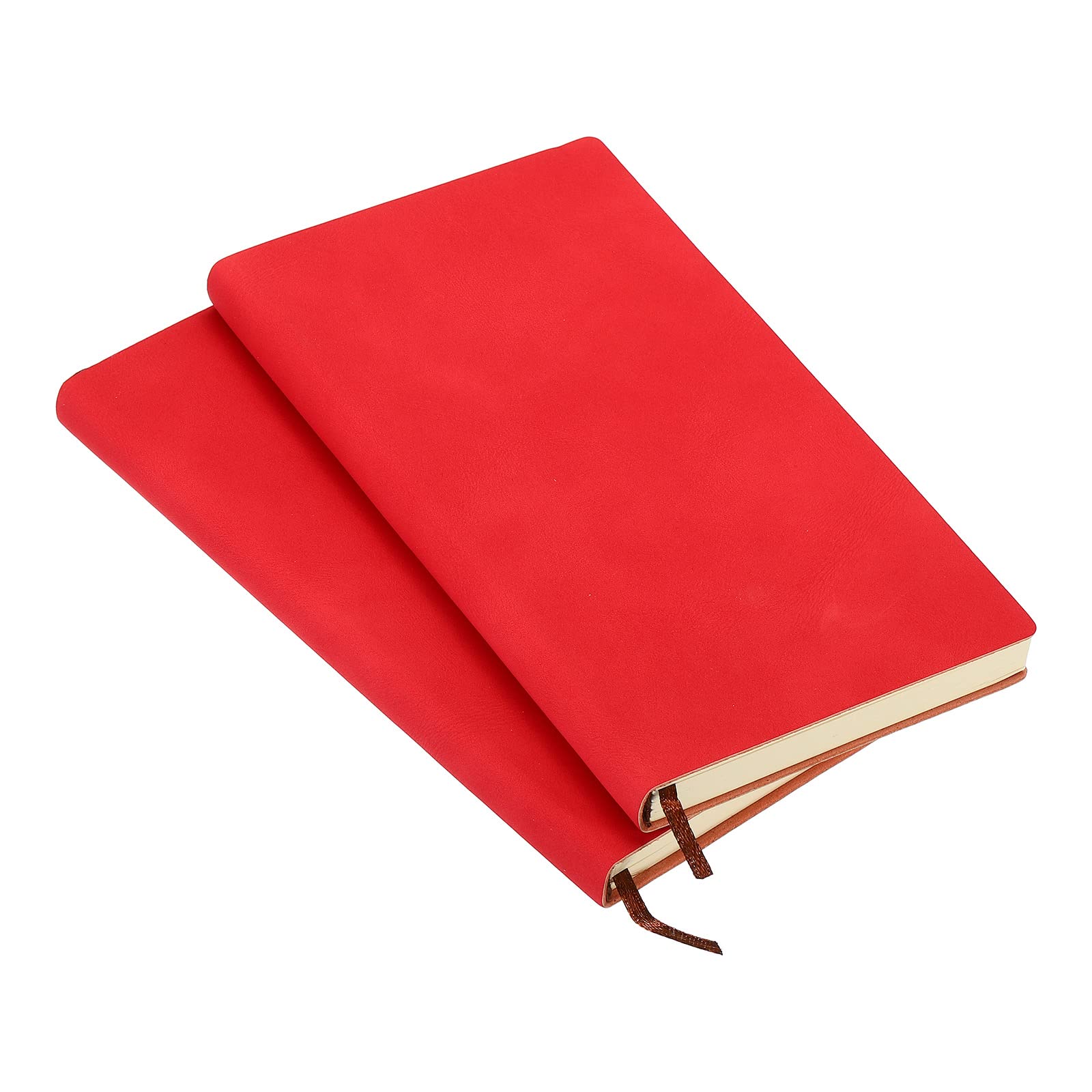 Amazon.com : PATIKIL A6 PU Leather Notebook, 2 Pack Soft Cover 100 ...