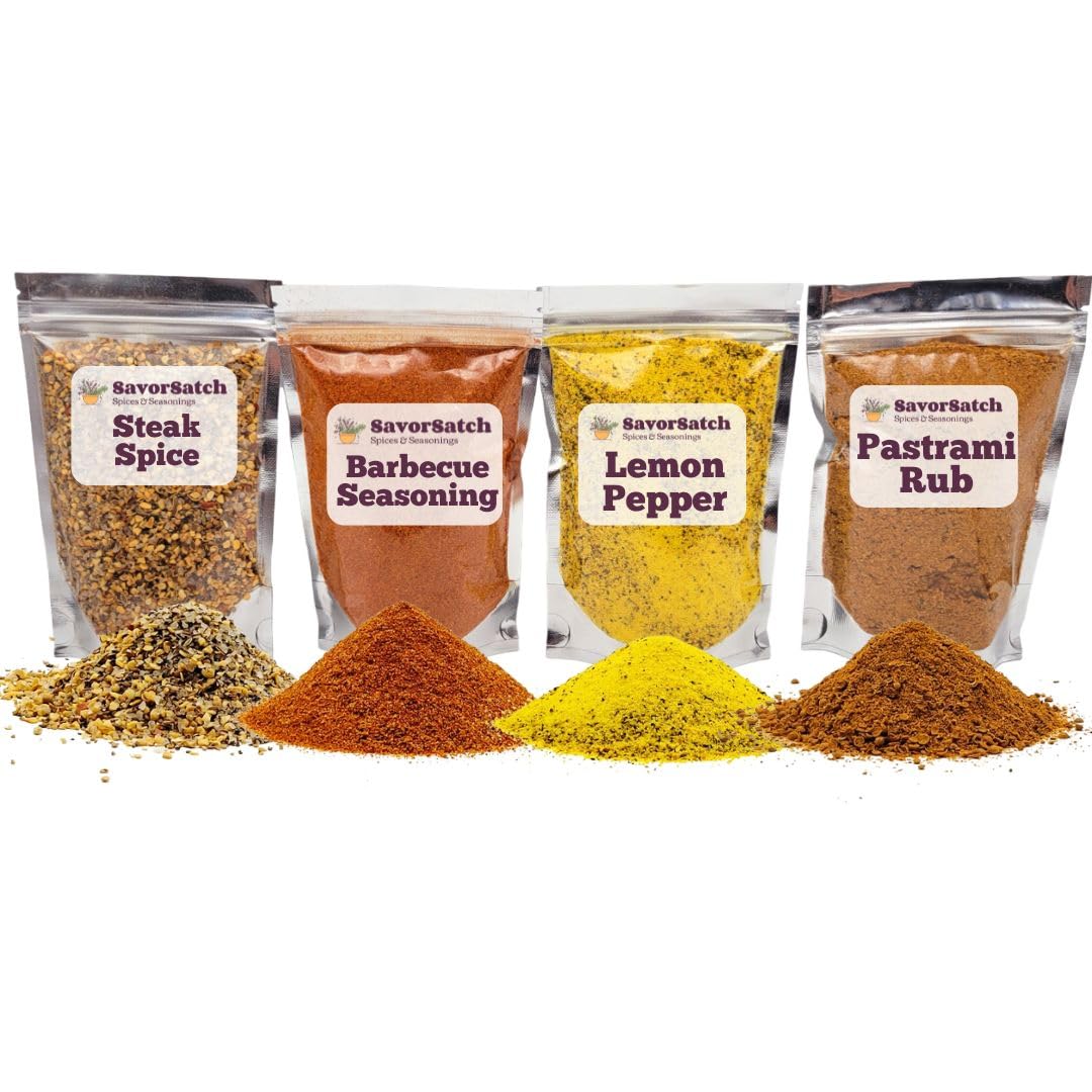 Amazon.com : SavorSatch Spices & Seasoning Holiday Sampler Gift Set ...