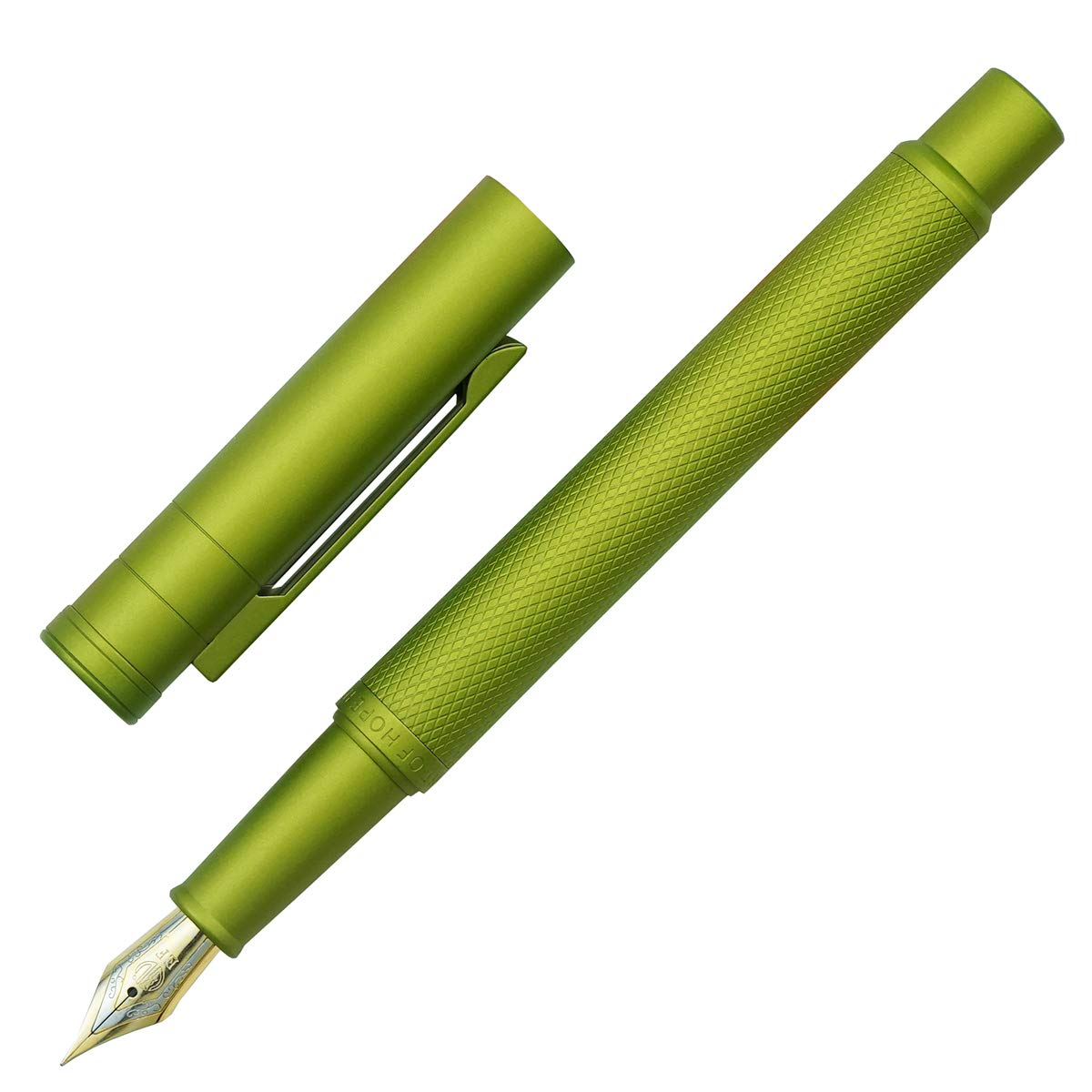 Buy Hongdian Cyan Forest Fountain Pen, Fine Nib Classic Design with ...