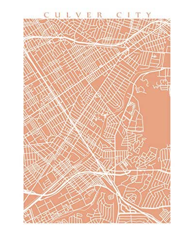 Amazon.com: Culver City Map Print : Home & Kitchen