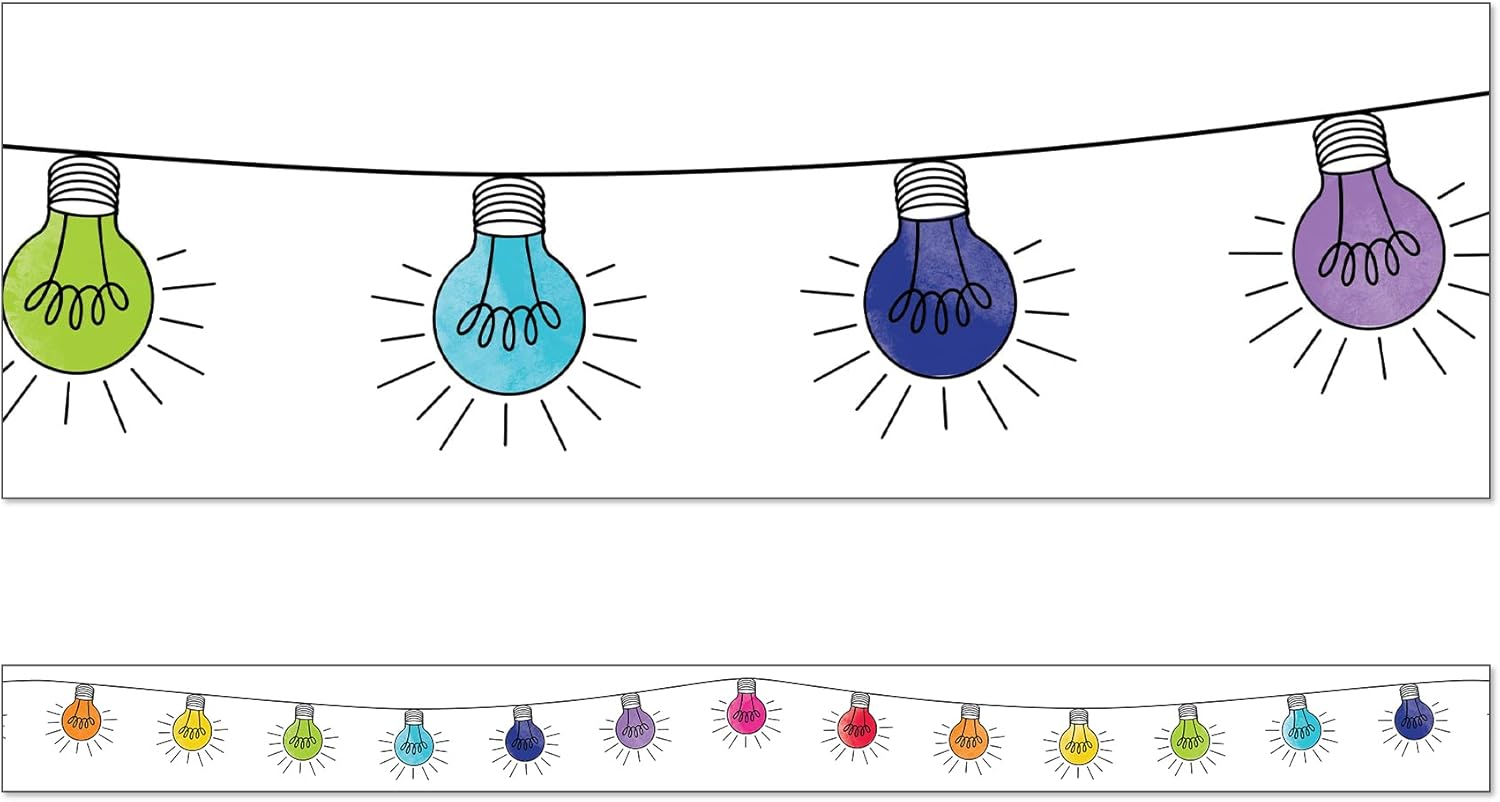 Amazon.com : Schoolgirl Style Light Bulb Moments Colorful Light Bulb ...