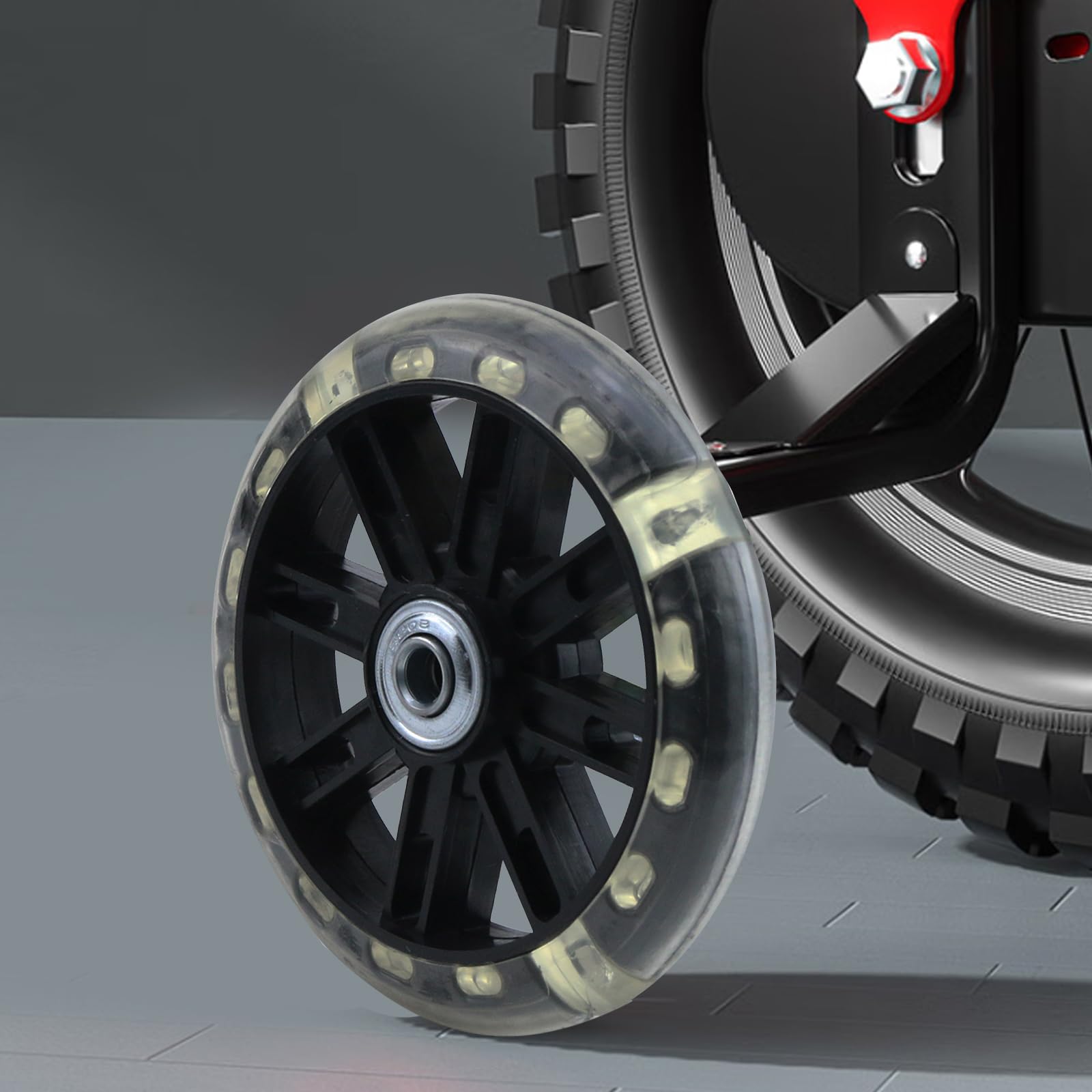 Snapklik.com : KUMGROT Training Wheels Bicycle Multicolored Flash Mute ...