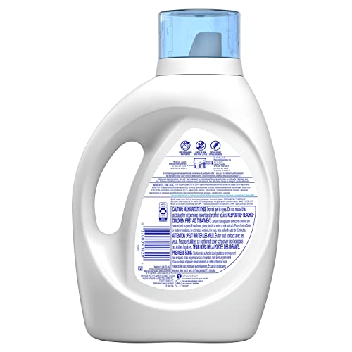 Tide Free & Gentle Liquid Laundry Detergent, 64 loads 92 fl oz (for Non ...