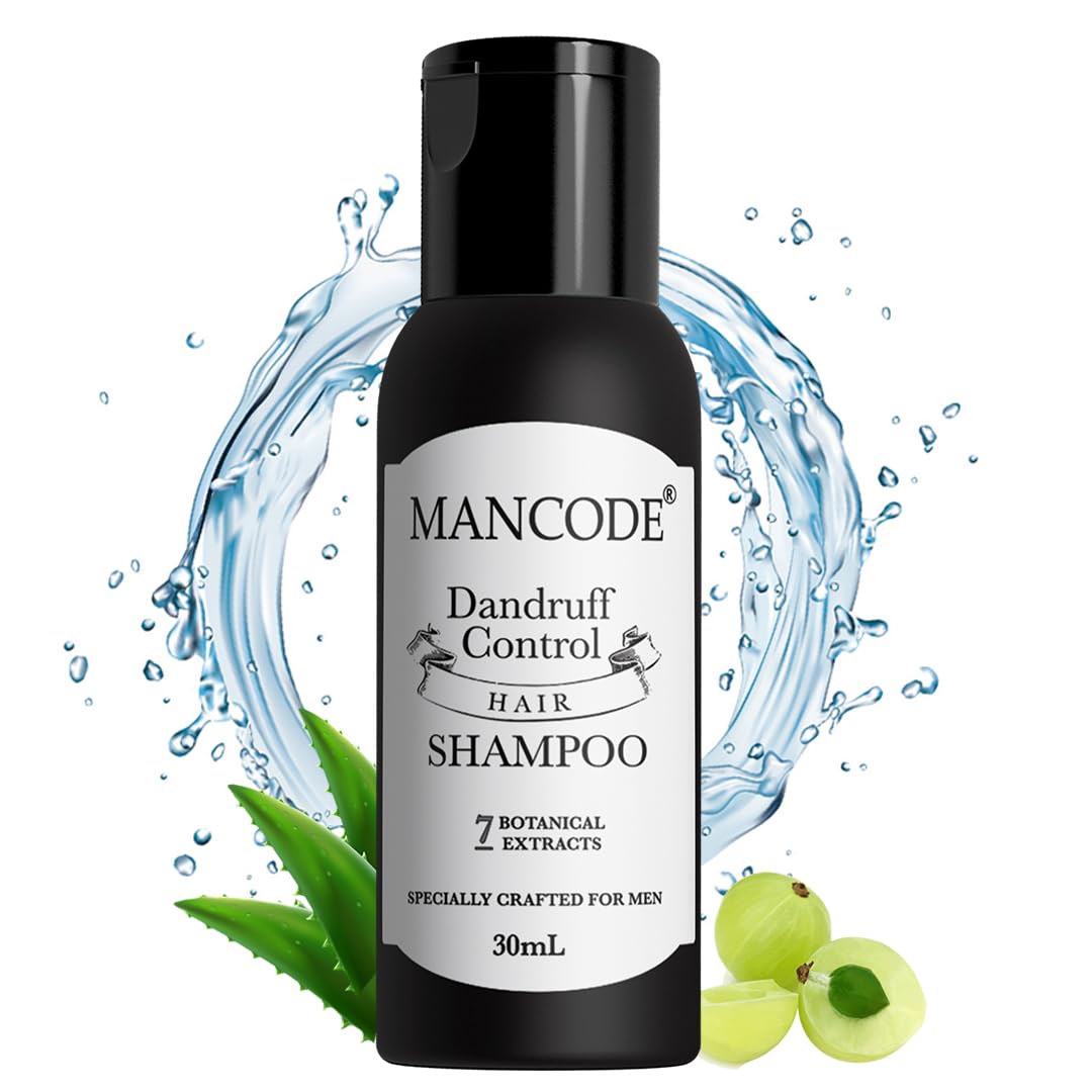 Buy Mancode Dandruff Control Shampoo for Men | Anti Dandruff | Clears away Dandruff Flakes from ...