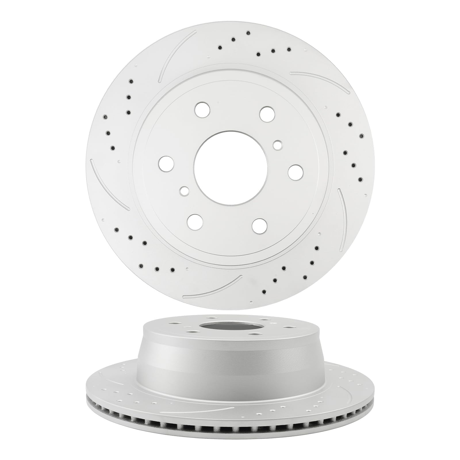 55133 D1194 Rear Brake Kits Brake Rotors and Brake Pads Set for Sierra ...