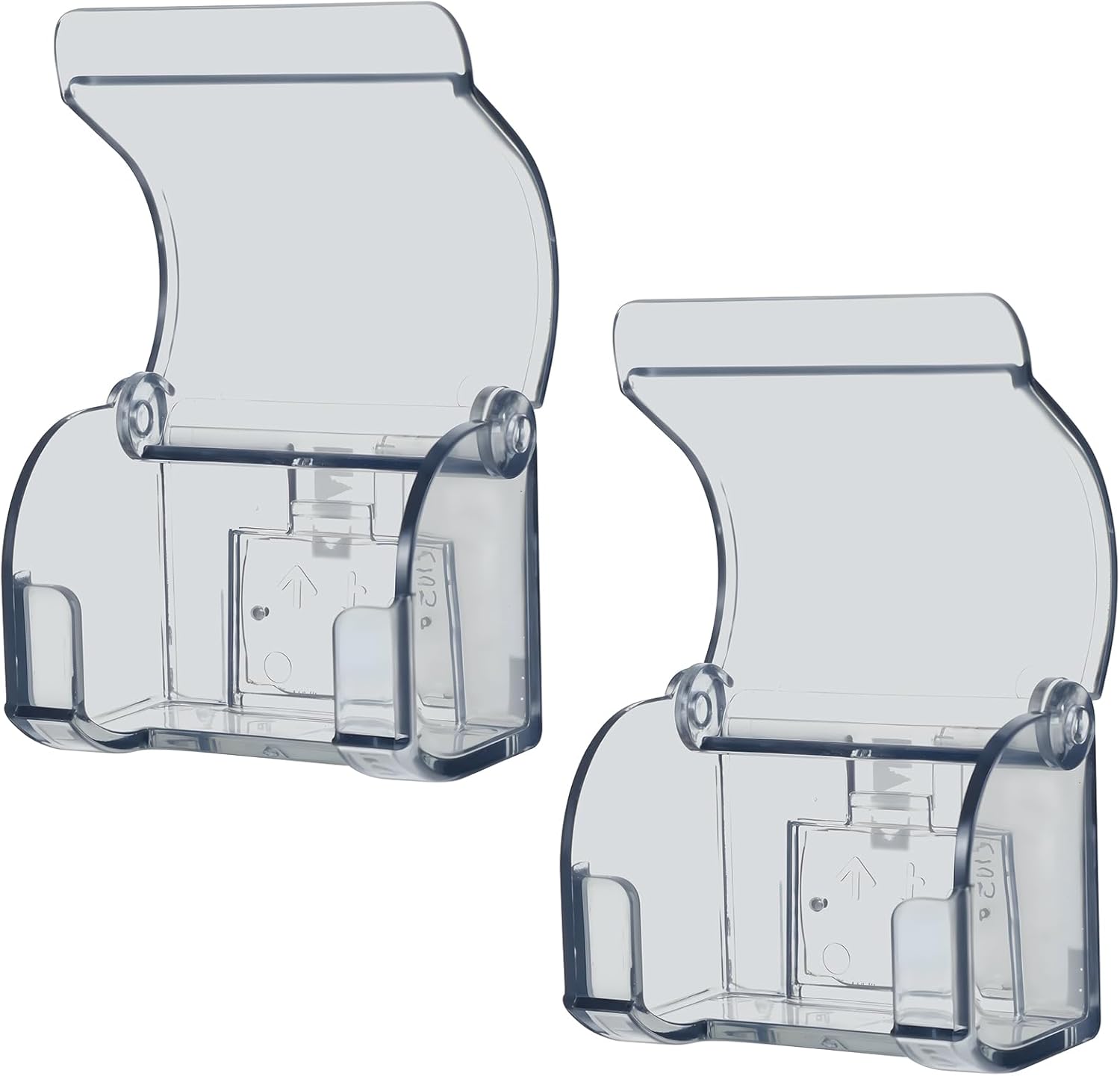 Amazon.com: Qianyu 2Pcs Plastic Razor Holders with Cover for Shower ...