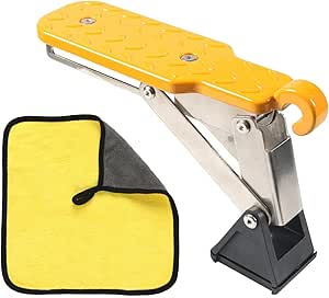 Amazon.co.jp: Folding Car Door Step Stand Pedal Vehicle Access Top Roof ...