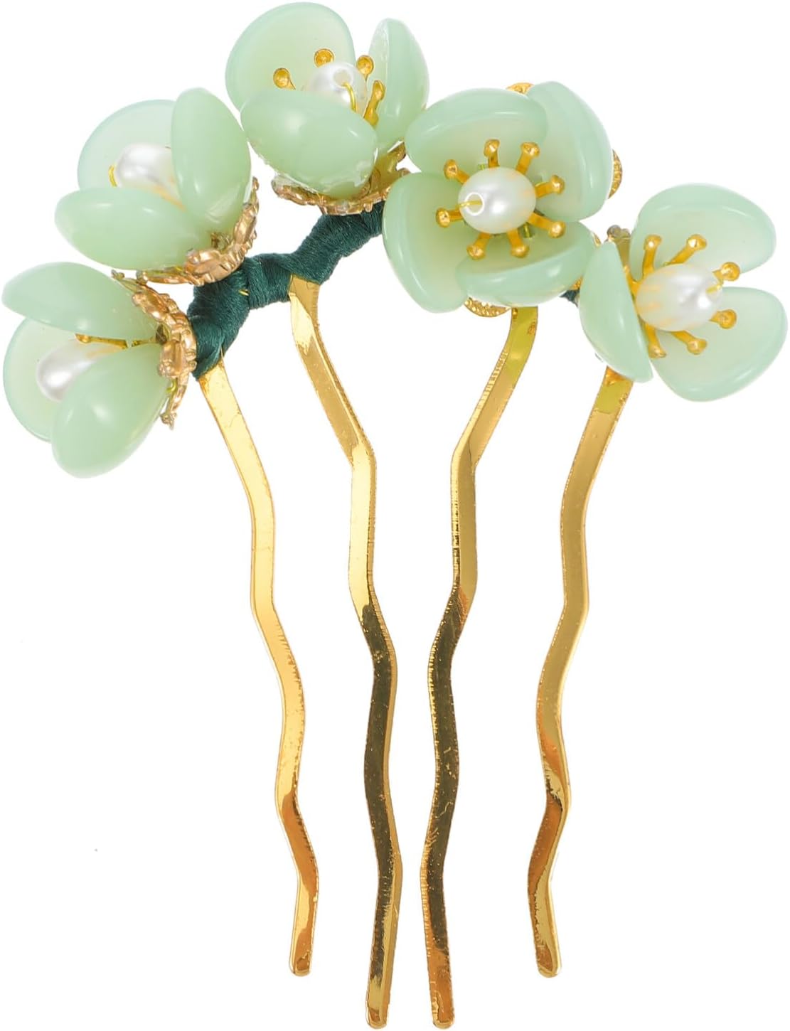 Amazon.com : POPETPOP 2pcs Hairpin Hair Pins for Ponytail Hair Styling ...