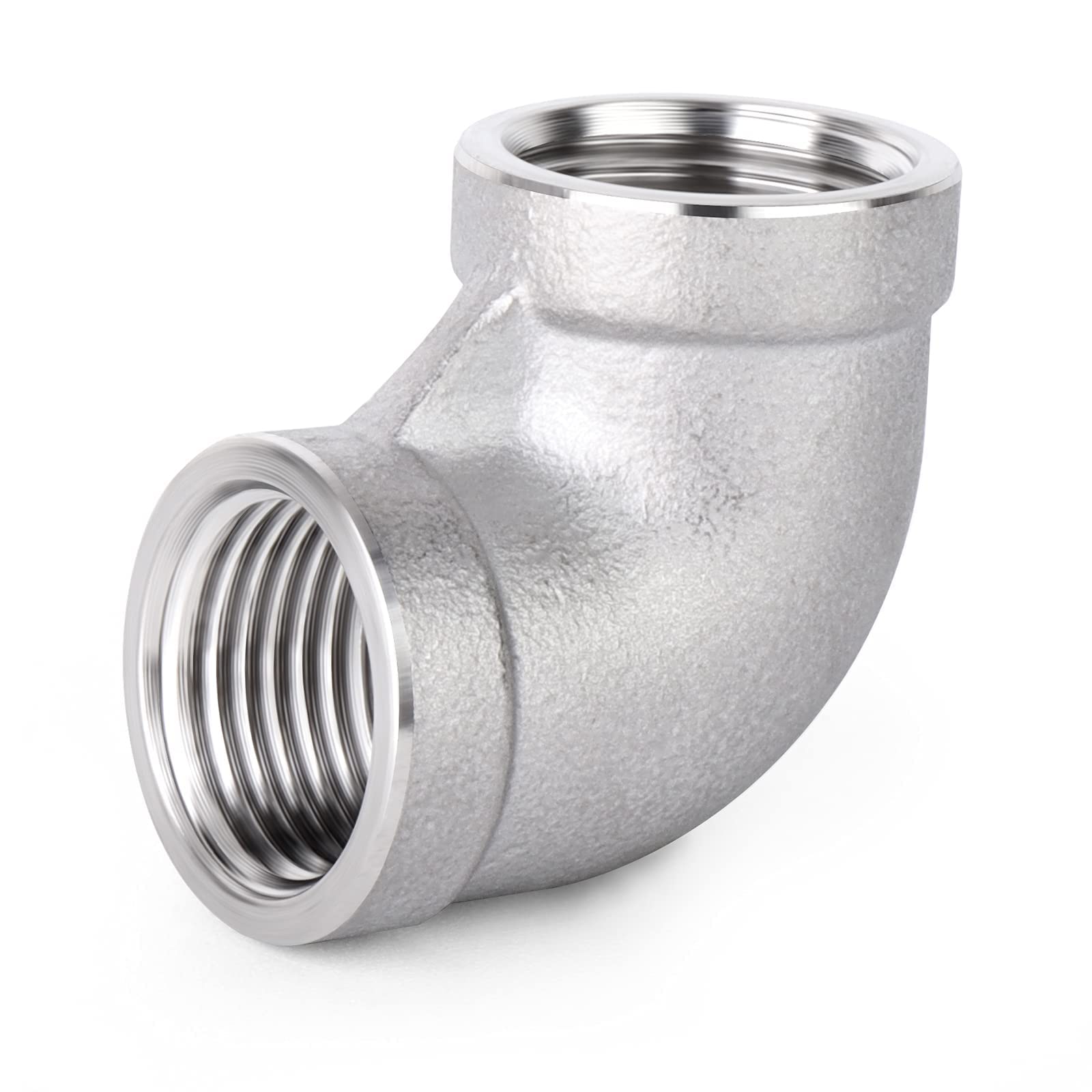 Snapklik Taisher 10pcs 304 Stainless Steel 90 Degree Elbow Fittings