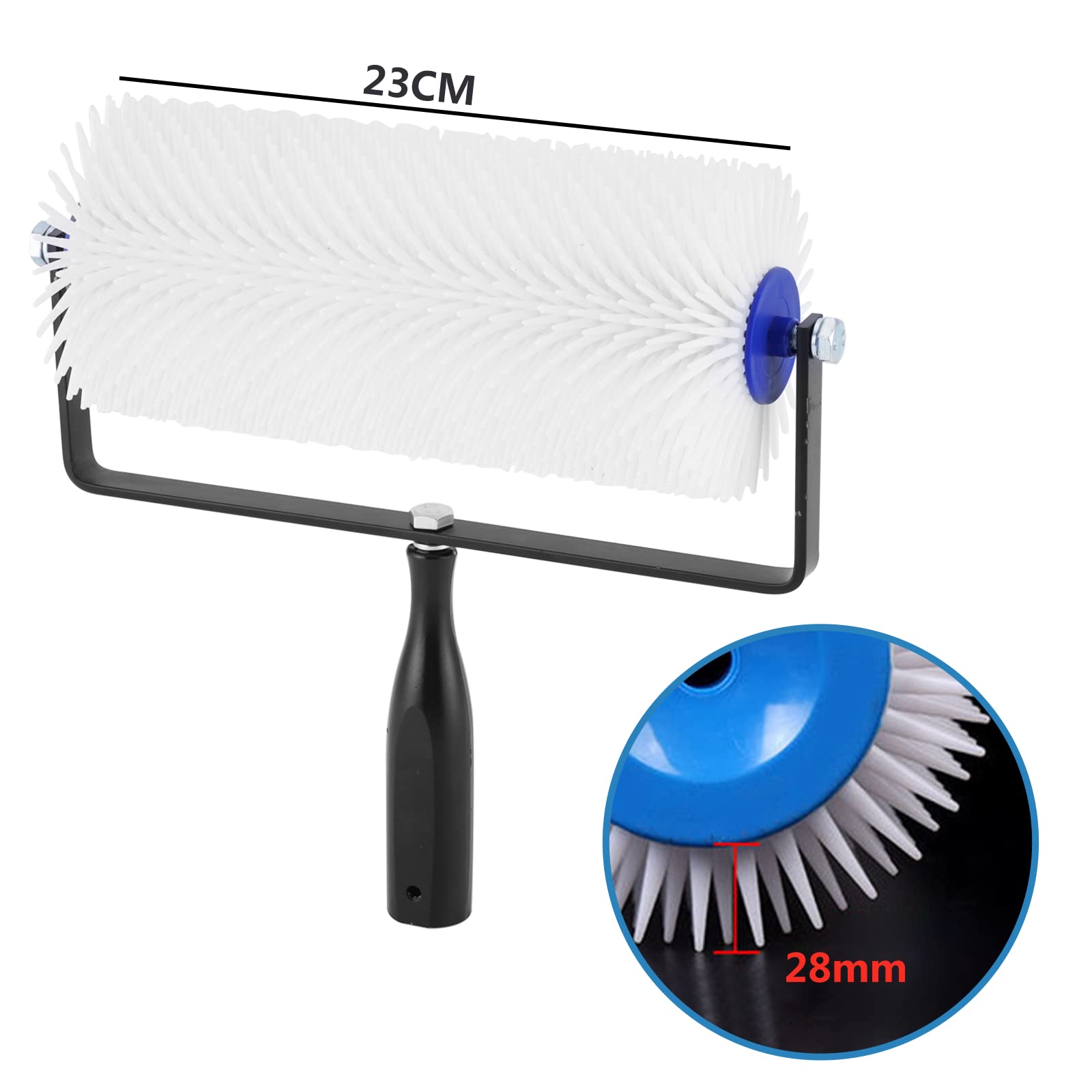 Snapklik.com : Spiked Screed Compound Roller, Spike Roller For Self ...