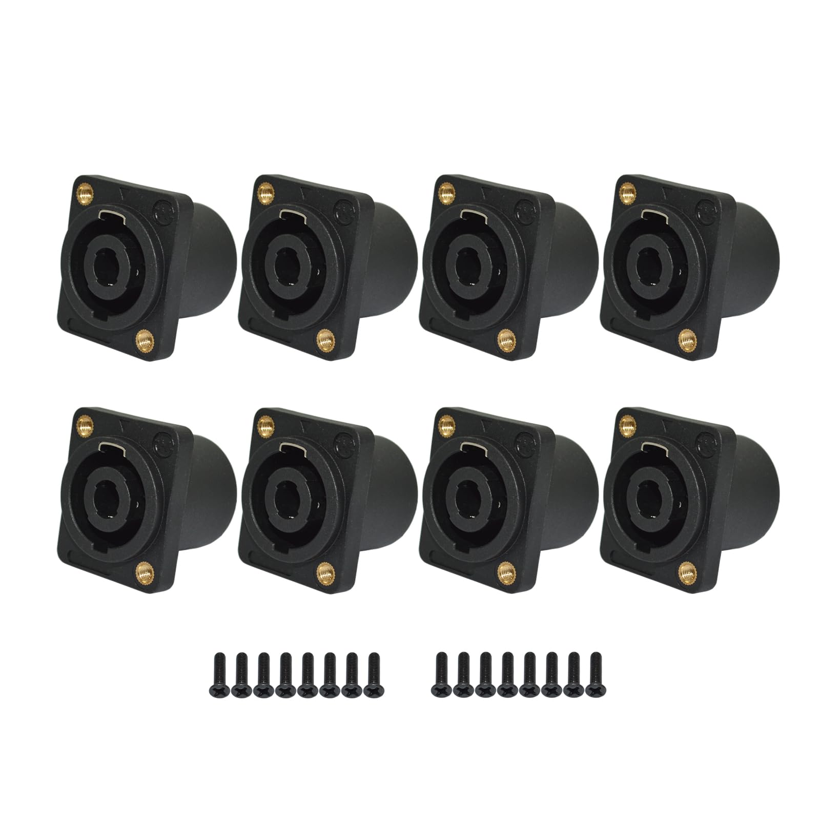 Amazon.com: Howonder speakon Connector,Speaker Jack Twist Lock 4 Pole ...