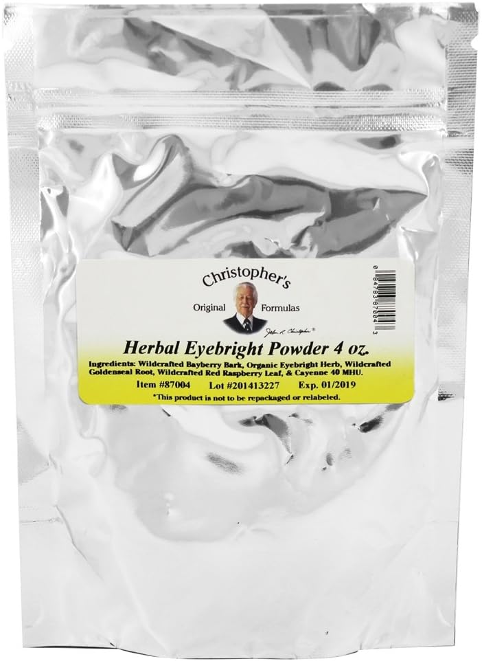Amazon.com: Christophers Original Formulas Herbal Eyebright Powder, 4 ...