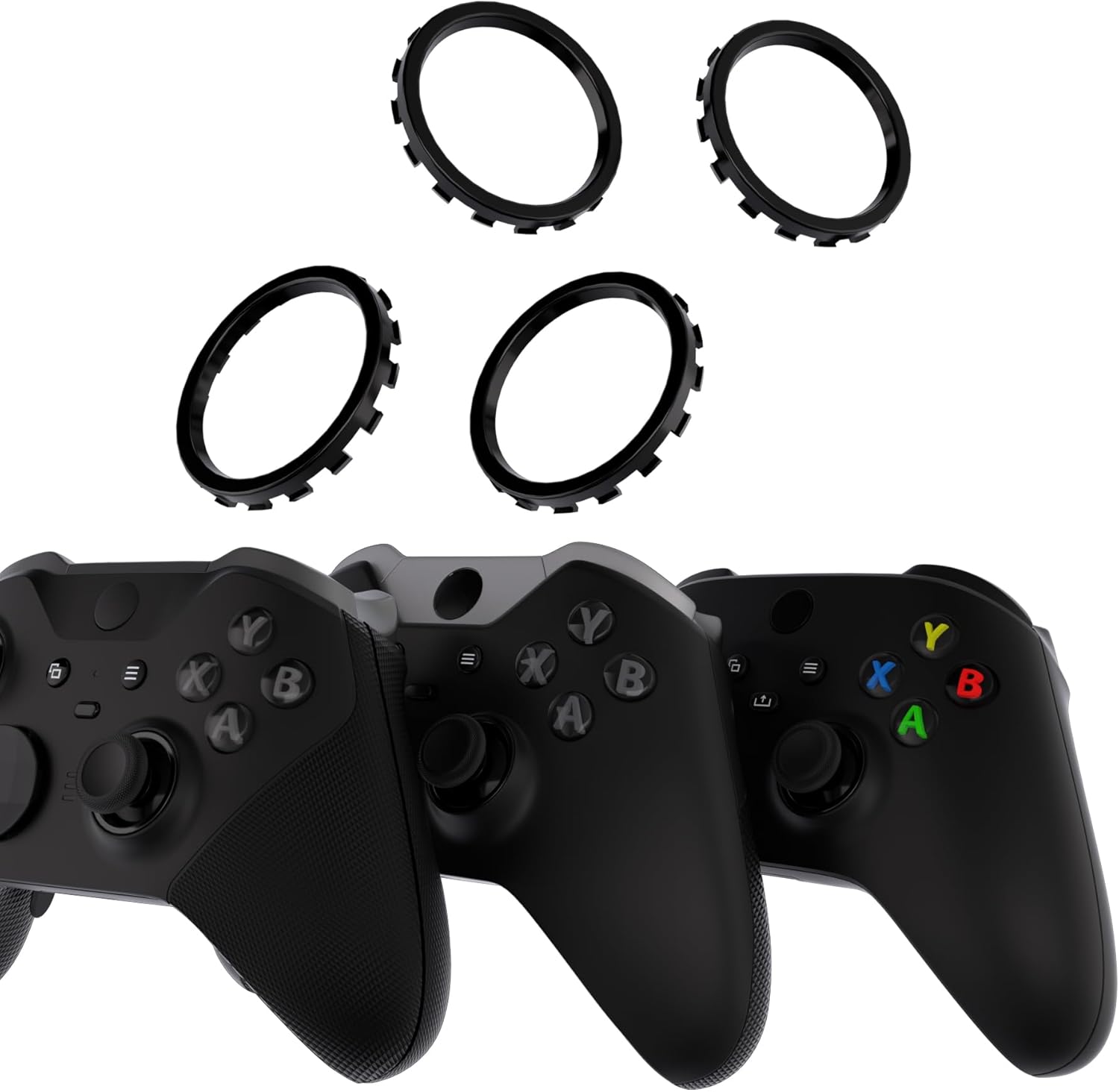 Amazon.com: eXtremeRate Replacement Accent Rings for Xbox Elite Series ...