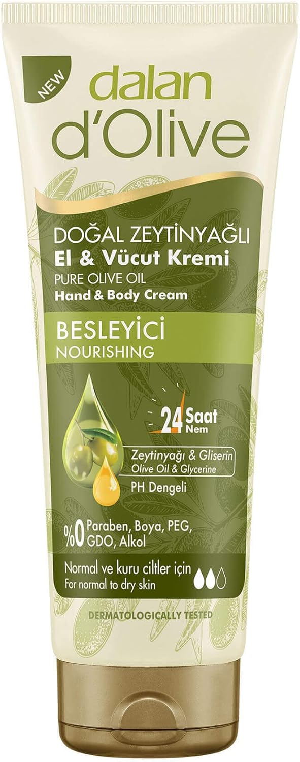DALAN d'Olive Olive Oil Hand & Body Cream - 75ml / 2.5 fl. oz. by Dalan : Amazon.co.uk: Beauty
