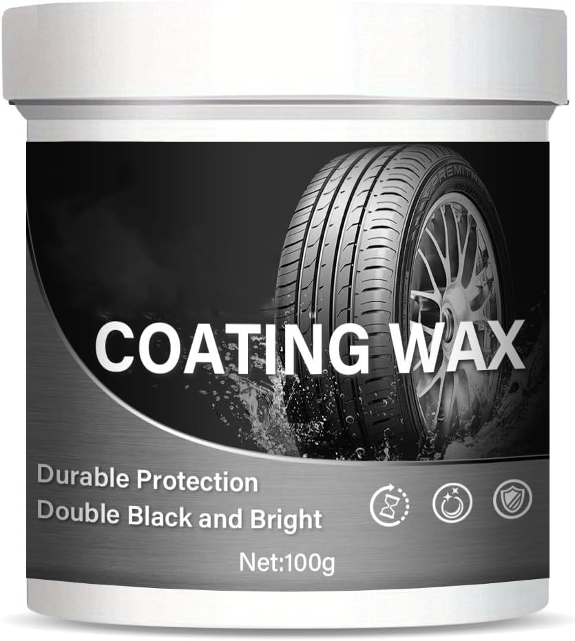 Car Tire Coating Wax Bright Refurbishment Coating Paste Tire Wax,Tire ...