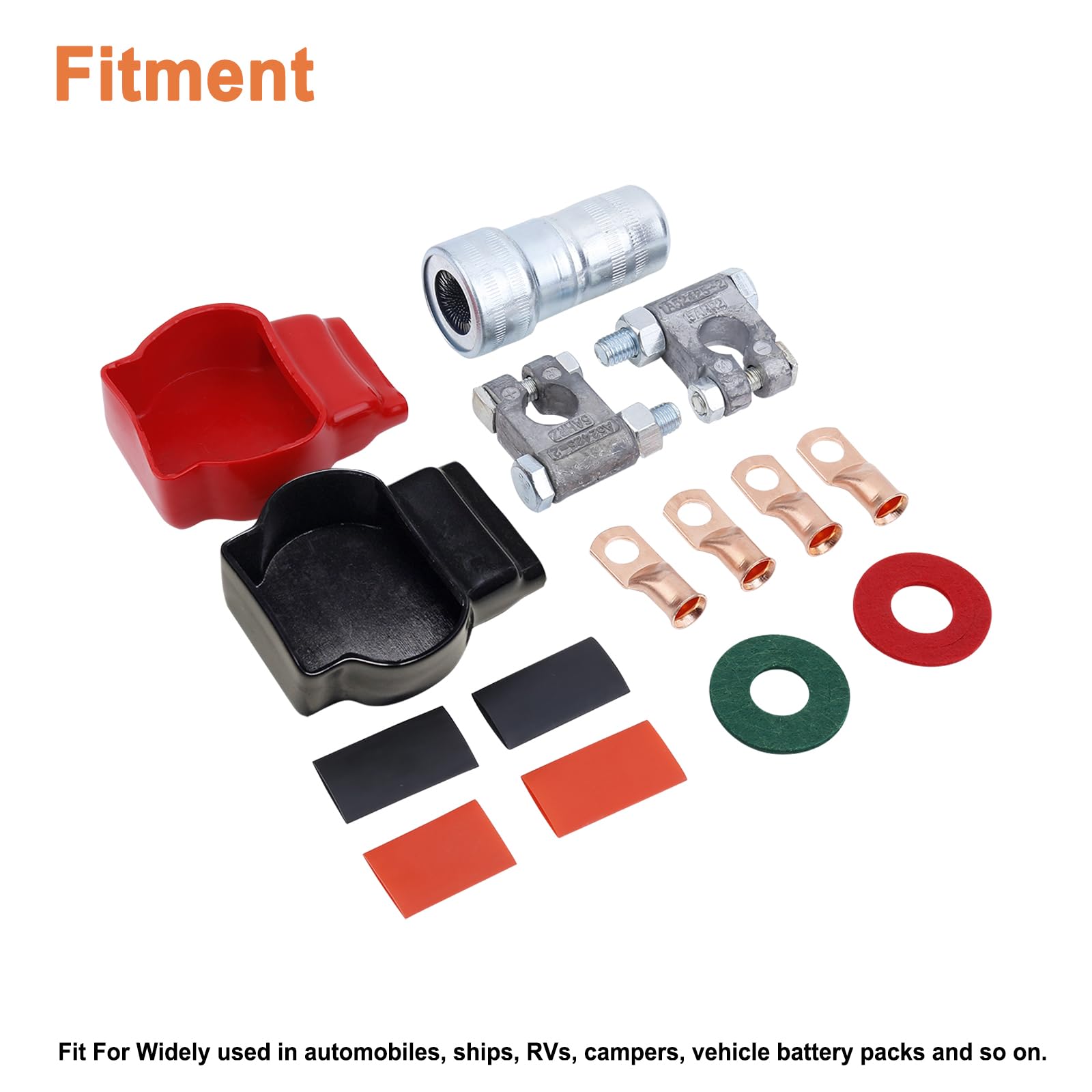 Snapklik.com : Battery Terminal Connectors Kit.Fit For Vessels Cars ...