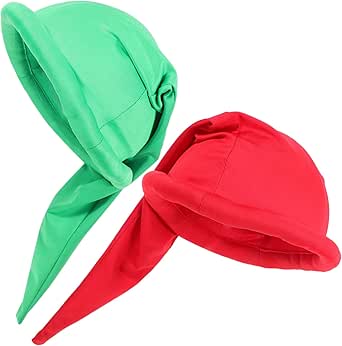Amazon.com: PLAFOPE 2pcs Dwarf Costume Hat for Christmas Parties and ...