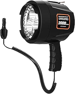 Amazon.com: GOODSMANN Spotlight 12 Volt Spotlight Led up to 2000 Lumen ...