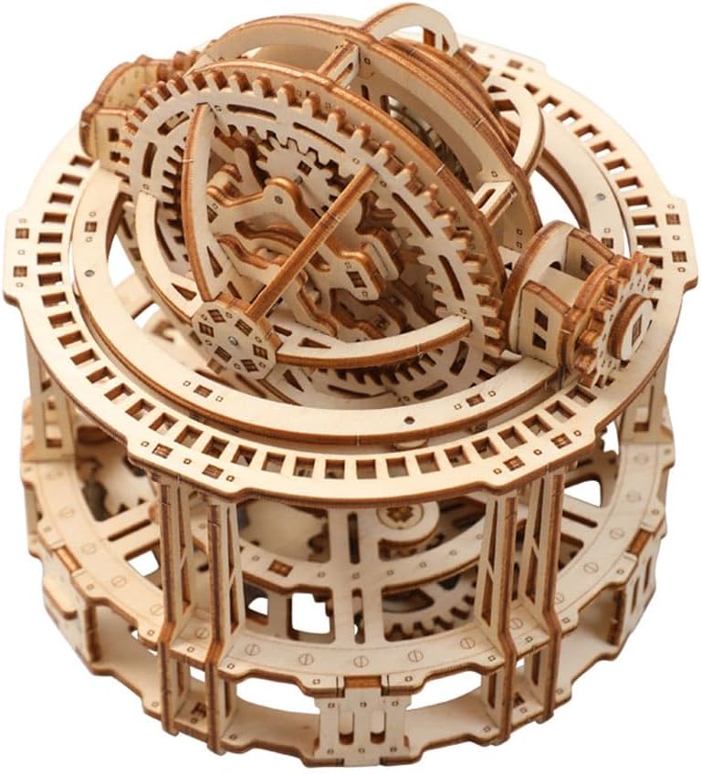 Amazon.com: GoAssemb Wooden Tourbillon Timer Model Puzzles, 3D Wooden ...