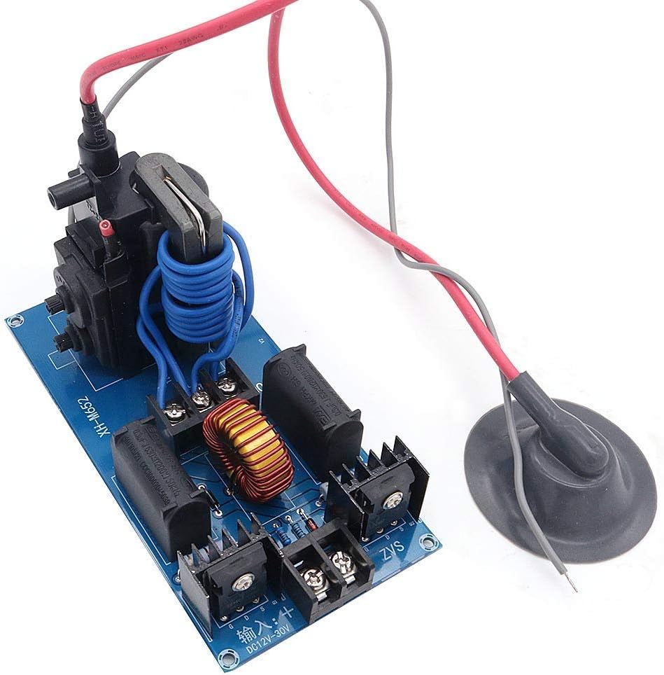 Amazon.com: DollaTek Discharge Coil ZVS Drive DC High Voltage Discharge ...