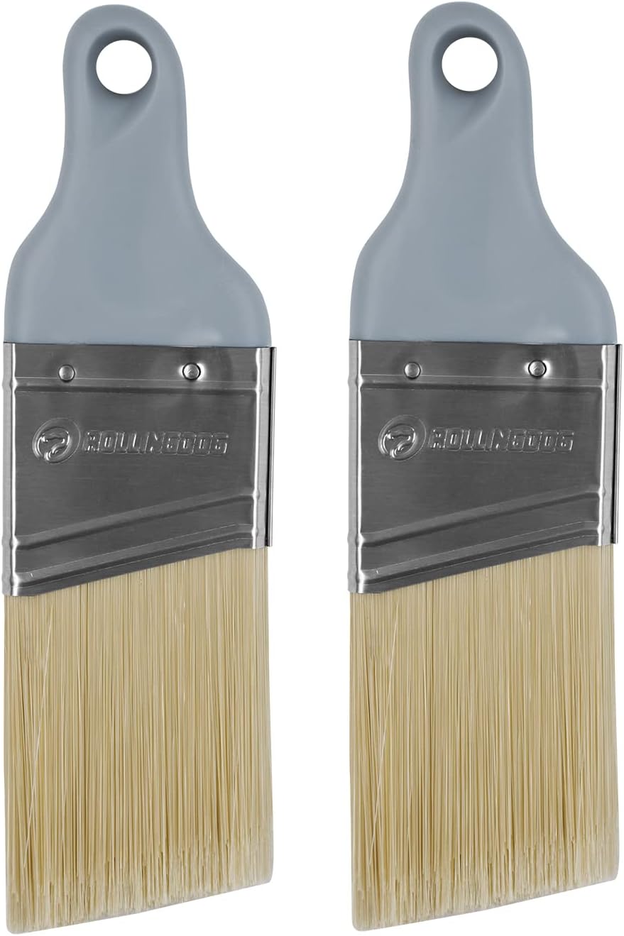 MUNSKT 2Pcs Cutting in Paint Brush, paint edger for cutting in, Cutting ...