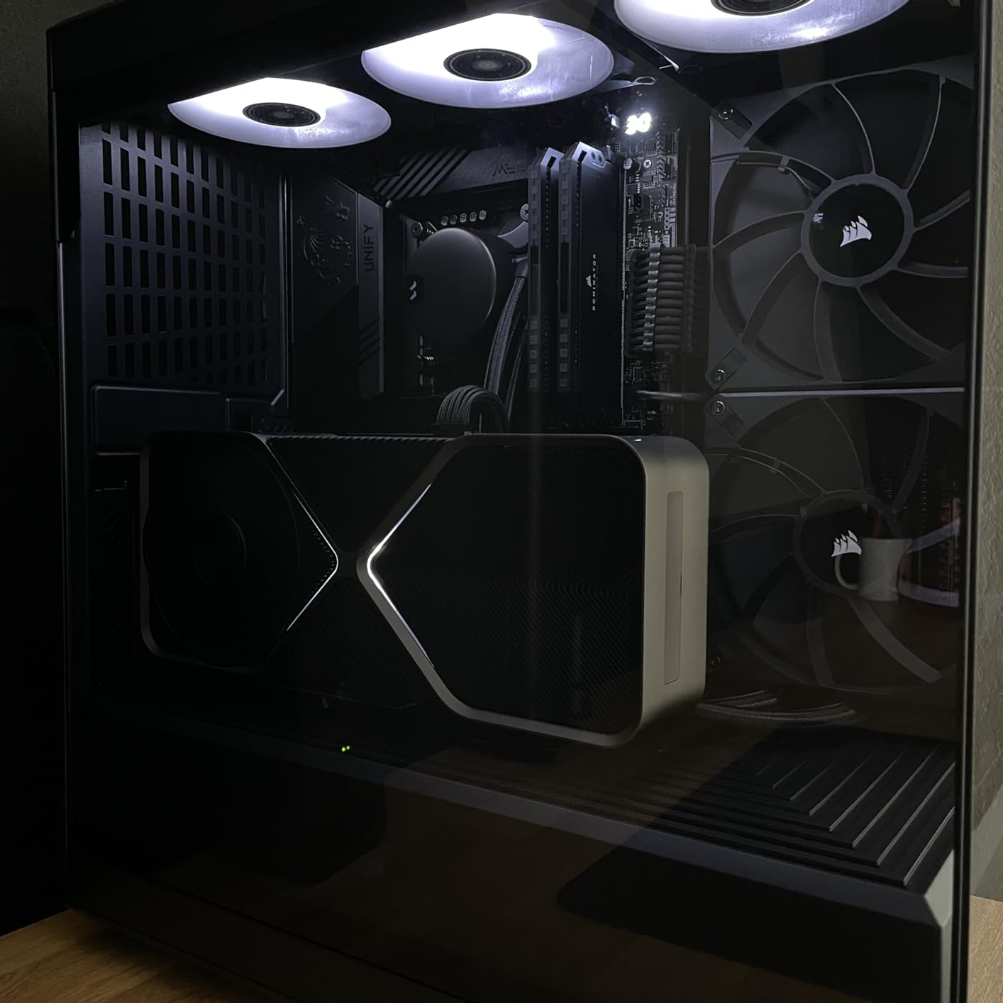 $31/mo - Finance HYTE Y60 Case, White + Flow FA12 Triple Fan Pack Bundle | Buy Now, Pay Later